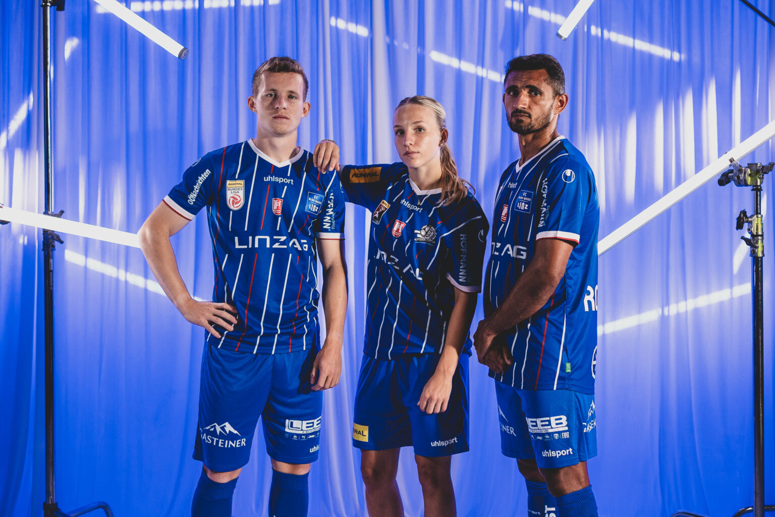 FC Blau-Weiß Linz präsentiert Heimtrikot 2025/26 – FC Blau-Weiß Linz